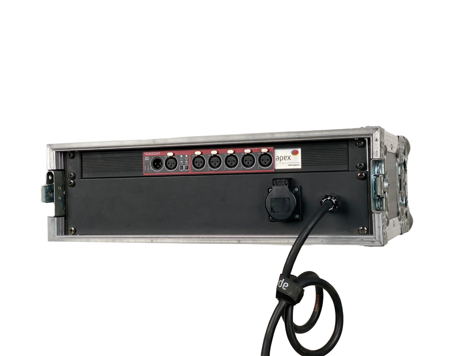 DMX BOOSTER / SPLITTER SWISSON XSR-3R (RDM) 1X THRU 3P. / 5X OUT 3P ...