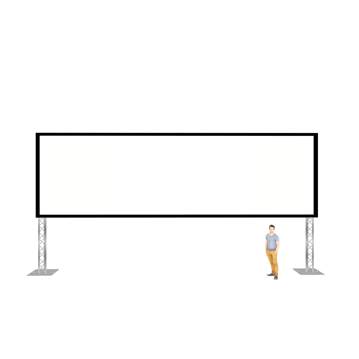 PROJECTION SCREEN 10 X 3M ( FRONT ) - apex catalogue
