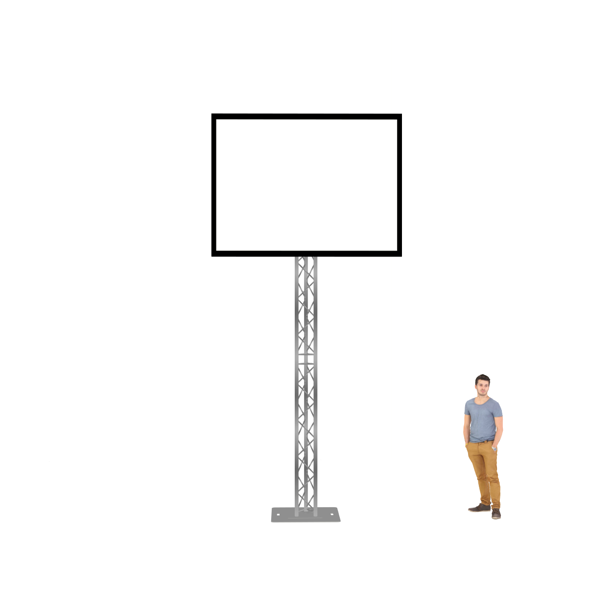 PROJECTION SCREEN 2.40 X 1.80 METER 4:3 - apex catalogue